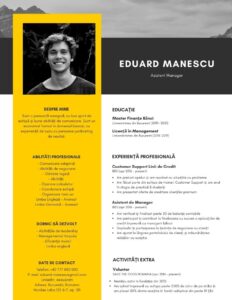 Model CV Angajare Exemple [CV-uri Completate]
